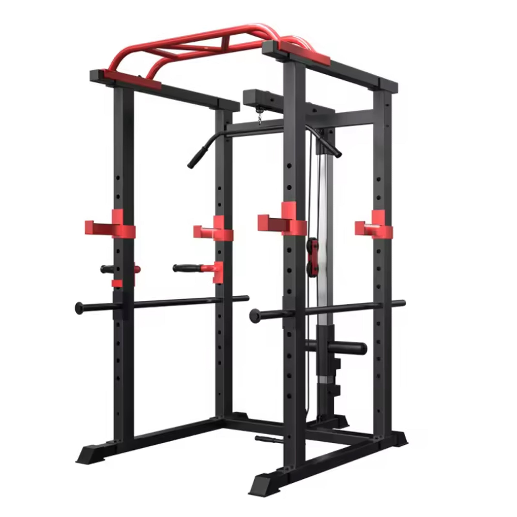 Power Multi Cage with Pulley System | Home Fitness Gym UK